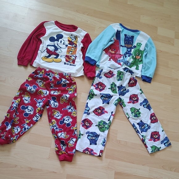 Pajamas | Kids Character Pajama Set Red And Blue | Poshmark